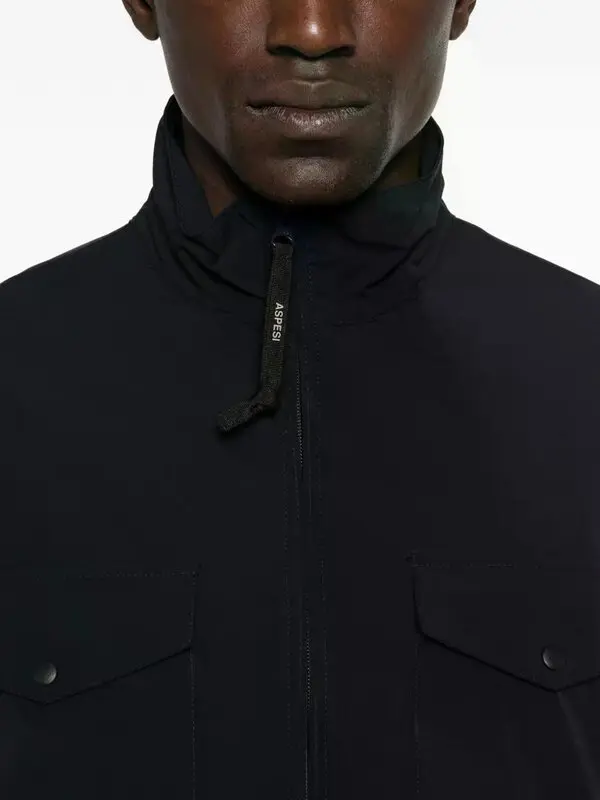 Aspesi Zip-up Jacket With Pockets