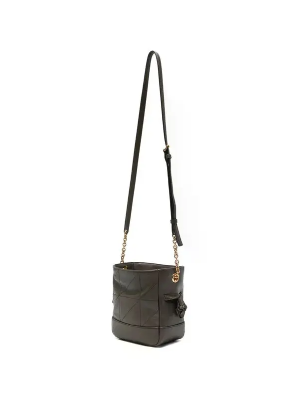 Saint Laurent Mini Jamie Quilted Clutch - Brown