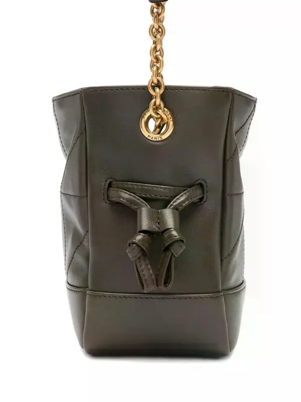 Saint Laurent Mini Jamie Quilted Clutch - Brown