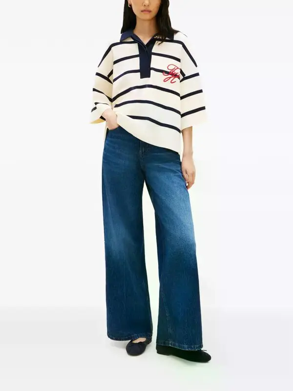Tommy Hilfiger Striped Polo Top