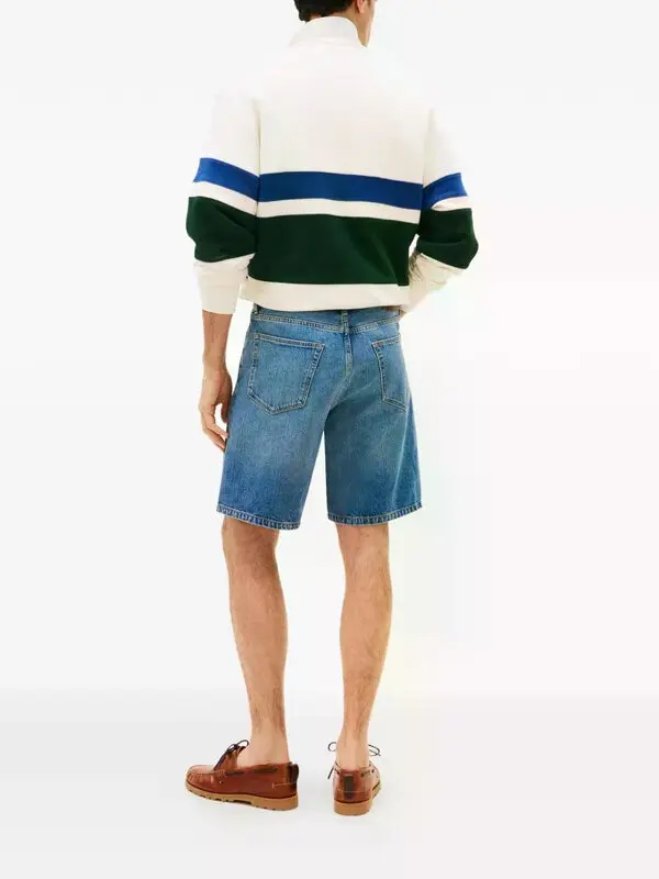 Tommy Hilfiger Faded-effect Denim Shorts