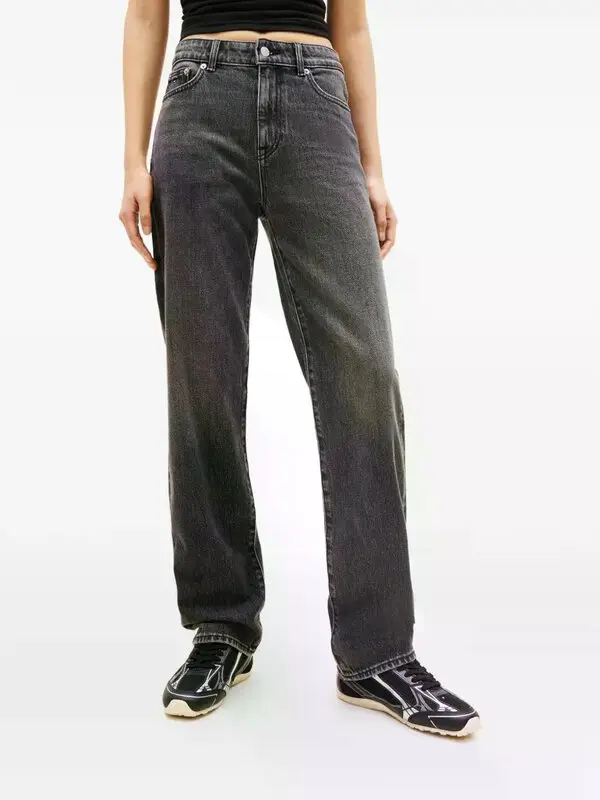 Tommy Hilfiger Faded Effect Straight-leg Jeans