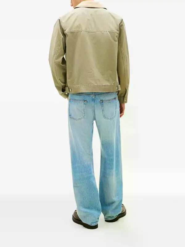 Tommy Hilfiger Corduroy-collar Logo-patch Jacket