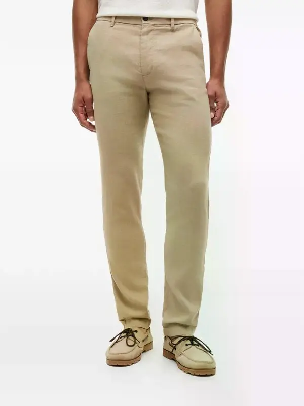 Tommy Hilfiger Straight-leg Linen Trousers