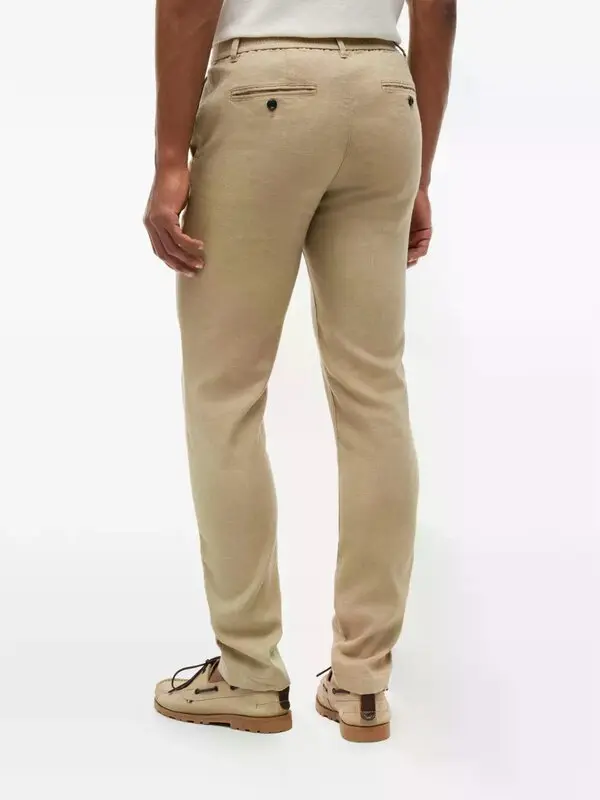 Tommy Hilfiger Straight-leg Linen Trousers