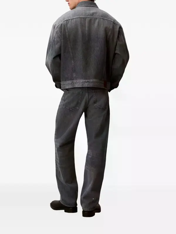Calvin Klein 90s Faded-effect Denim Jacket