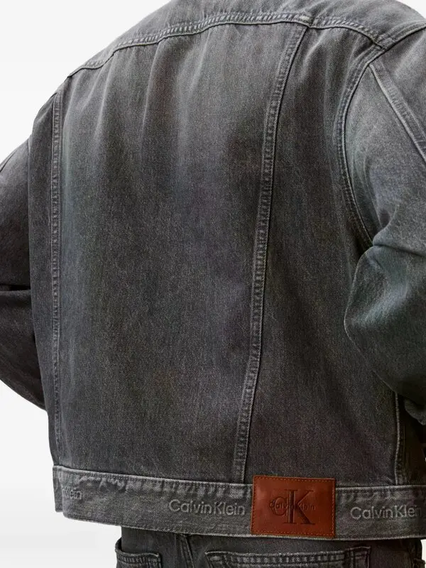 Calvin Klein 90s Faded-effect Denim Jacket