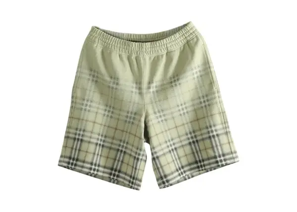 Burberry Check Shorts - Glade Green Ip Check