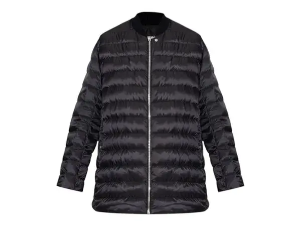 Rick Owens X Moncler Woven Flight Parka Jacket - Black