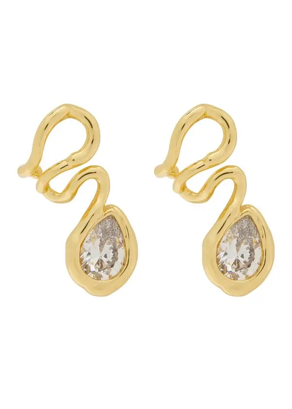 Alexis Bittar 14kt -plated Drop Earrings - Gold