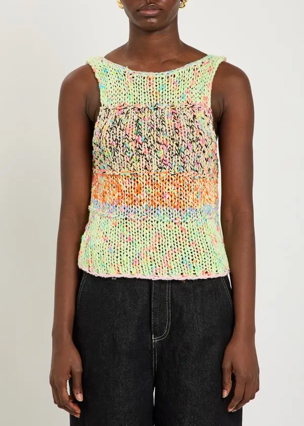 Free People Flea Market Knitted Tank