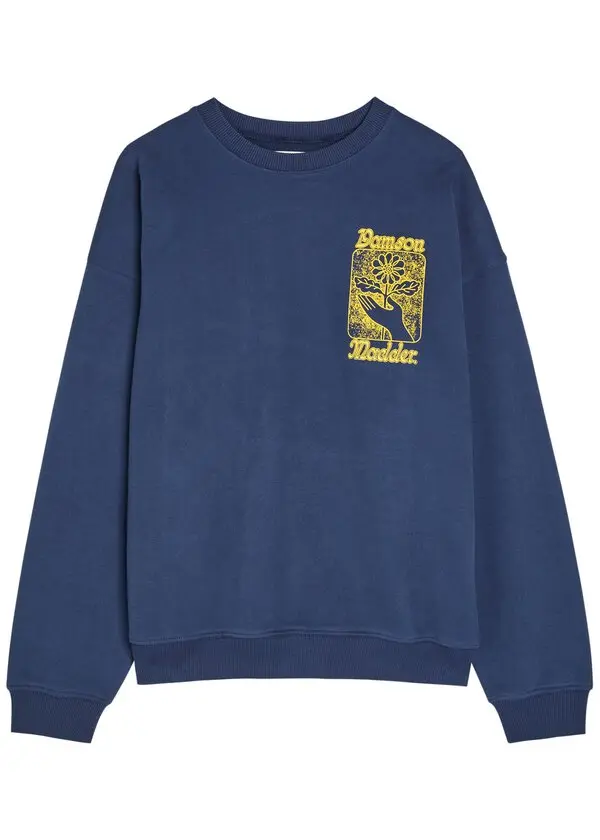 DAMSON MADDER Printed Cotton Sweatshirt
