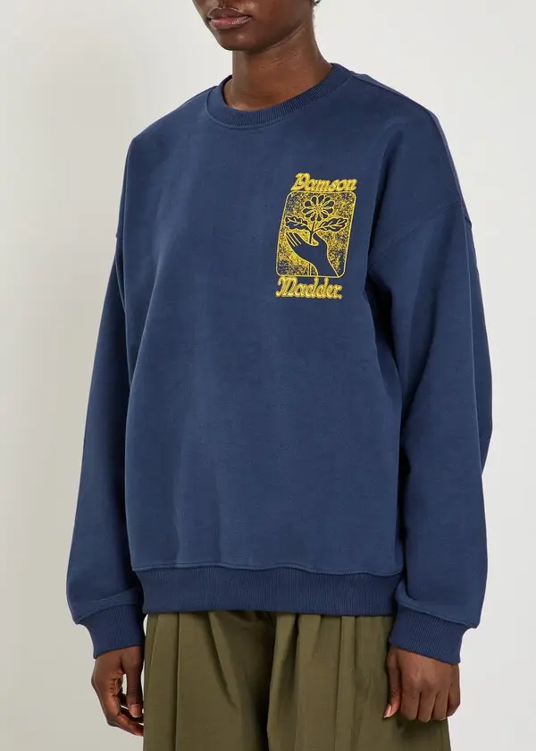 DAMSON MADDER Printed Cotton Sweatshirt