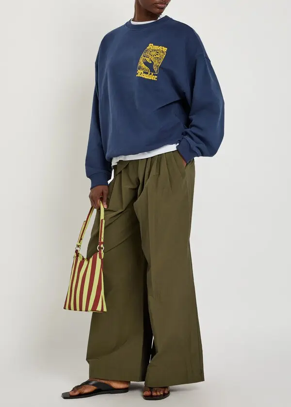 DAMSON MADDER Printed Cotton Sweatshirt