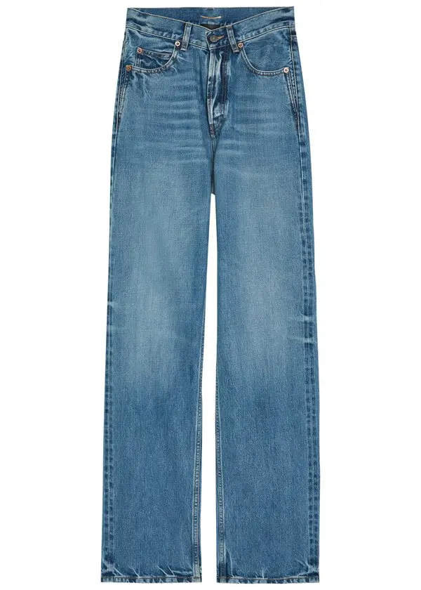Saint Laurent Straight-leg Jeans - Denim