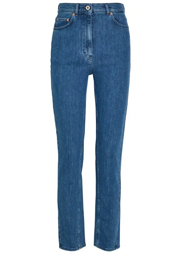 Another Tomorrow Slim-leg Denim Jeans - Blue
