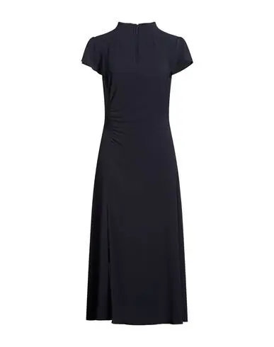 Armani Exchange Midi Dress Midnight Size Polyester - Blue