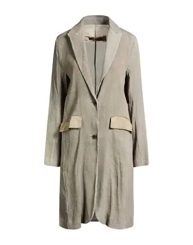 UMA WANG Linen-blend Overcoat - Grey