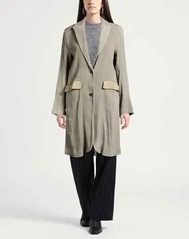 UMA WANG Linen-blend Overcoat
