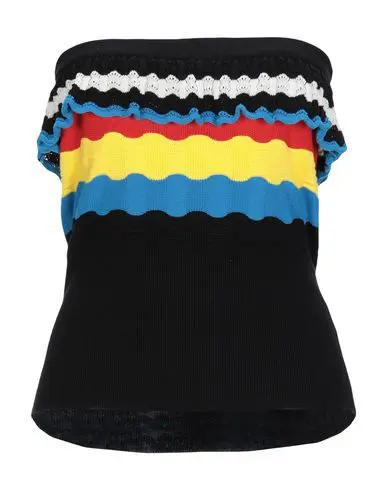 JUCCA Knitted Tube Top - Black