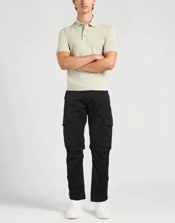 Alpha Industries Cotton Blend Cargo Pants - Black