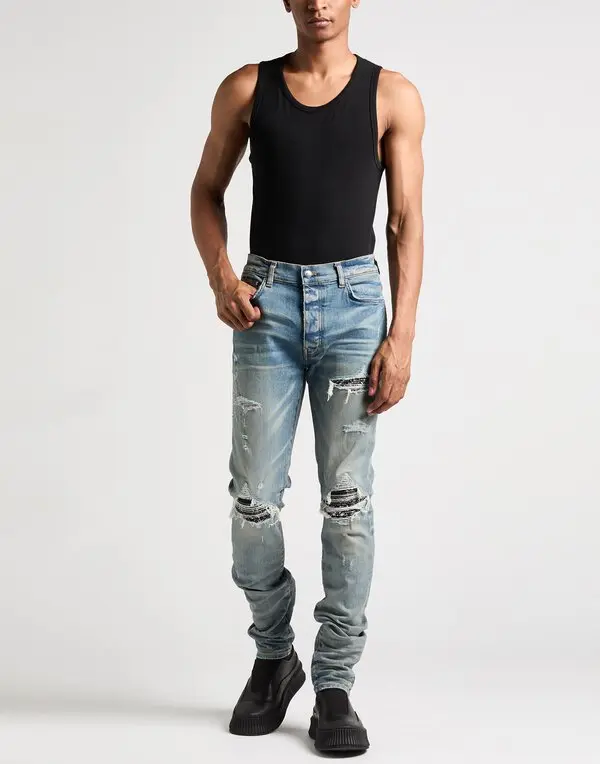 Amiri Jeans In Cotton Blend