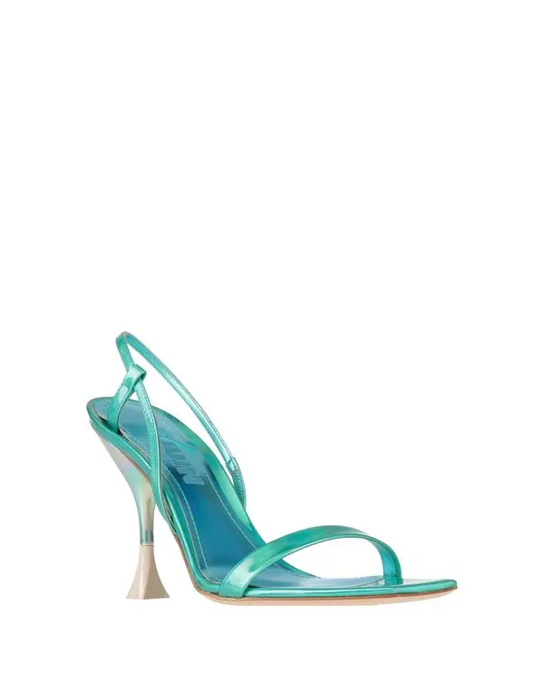 3JUIN Slingback Leather Sandals