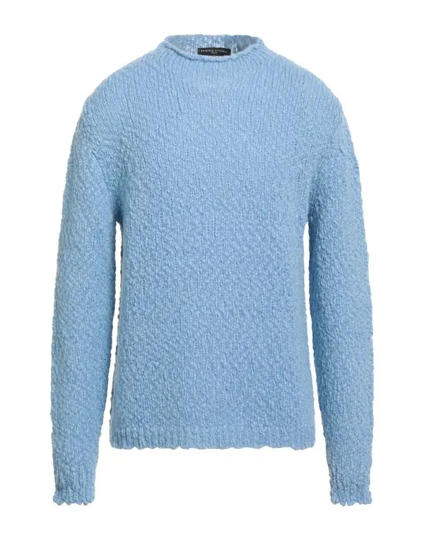 DANIELE FIESOLI Wool & Recycled Nylon Crewneck Sweater