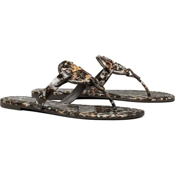 Tory Burch Miller Thong Sandal - Caramel Multi/caramel Multi