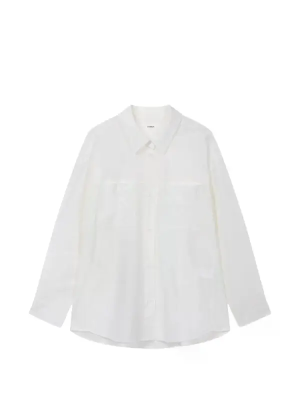 STUDIO TOMBOY Chest-pocket Shirt - White
