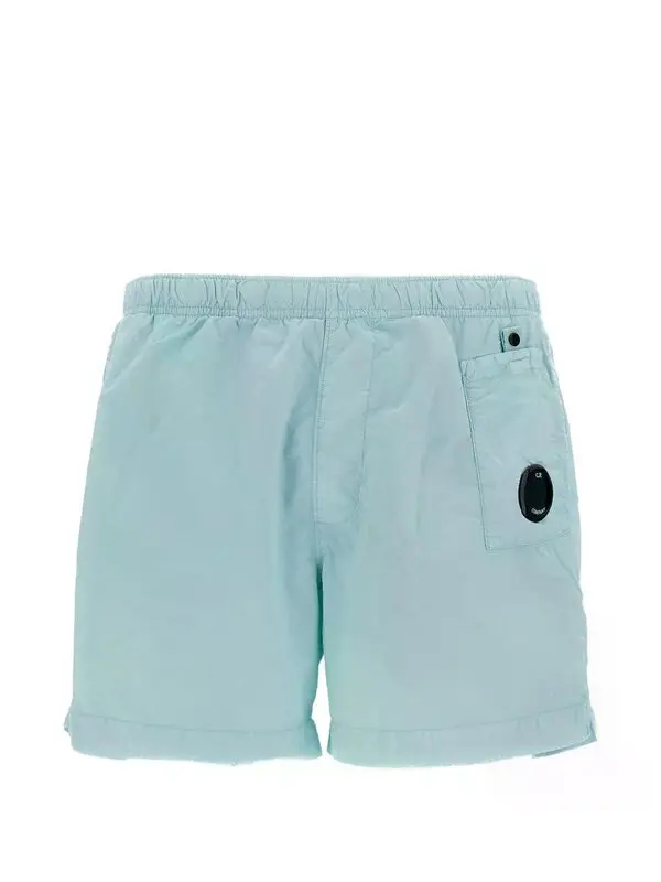C.P. COMPANY Lens-detail Swim Shorts - Blue