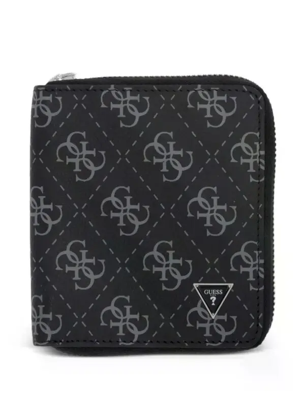 Guess Monogram Wallet - Black
