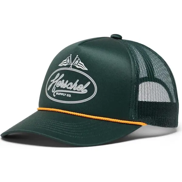 Herschel Supply Co. Marina Mesh Yachting Cap - Dark Green