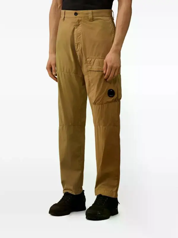 C.P. COMPANY Fili Cargo Pants With Lens Detail - Neutrals