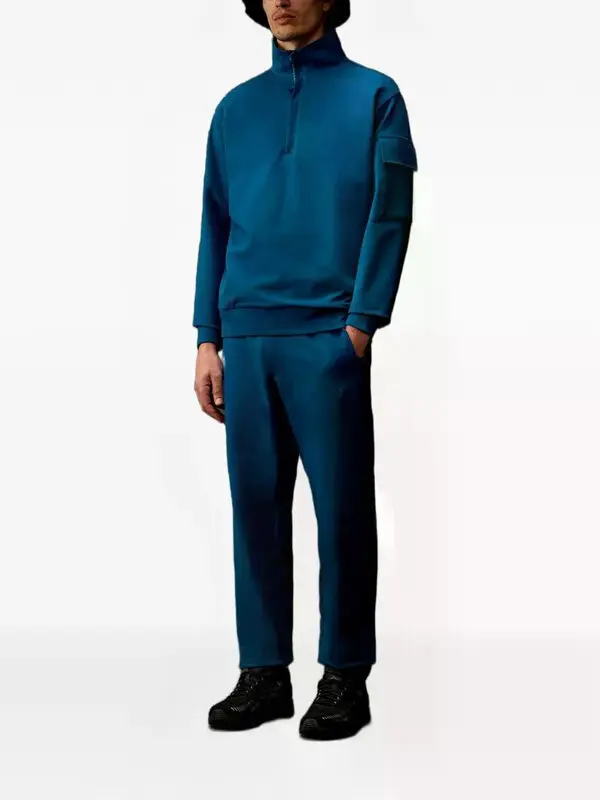 C.P. COMPANY Metropolis Series Stretch Fleece Sweatpants - Blue