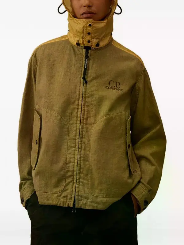 C.P. COMPANY Goggle Detail Rafia-r Jacket