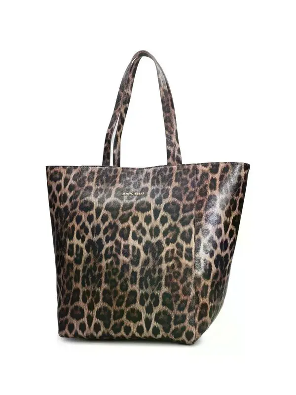 MARC ELLIS Ingrid Leopard-print Tote Bag