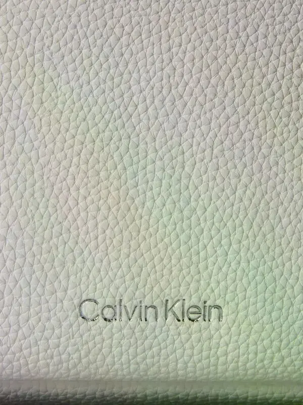 Calvin Klein Pebbled Shoulder Bag - Neutrals
