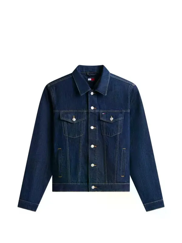 Tommy Hilfiger Ryan Logo-patch Denim Jacket - Blue