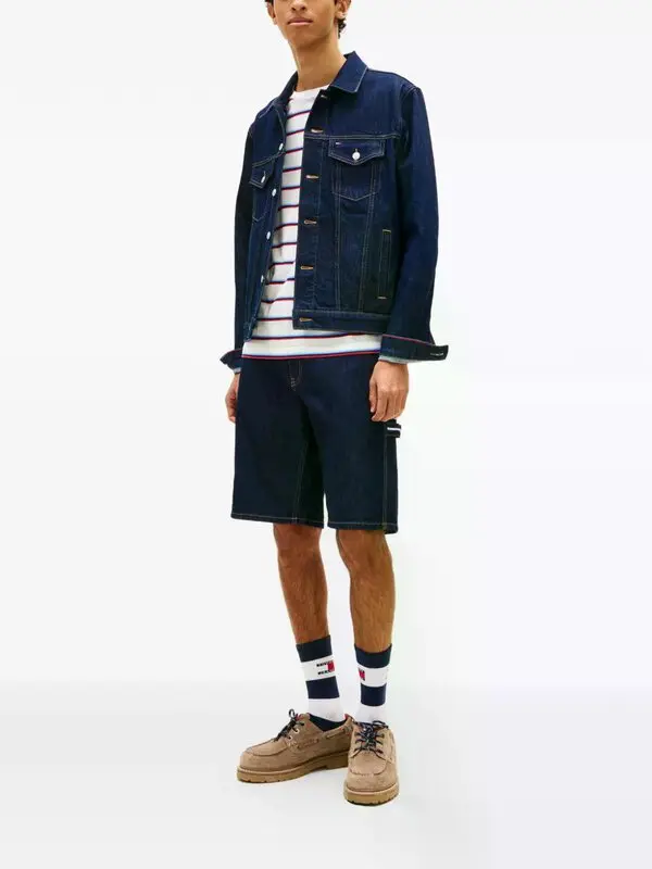 Tommy Hilfiger Ryan Logo-patch Denim Jacket - Blue