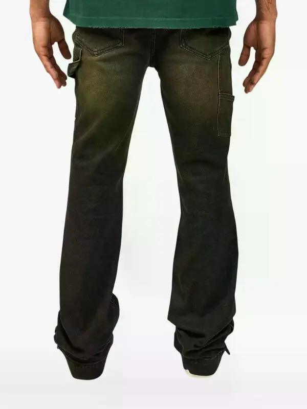 DUAA Rhinestone-embellished Jeans
