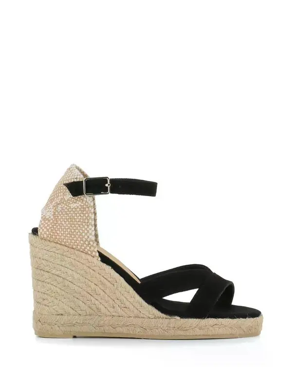 CastaÑer 110mm Bruna Espadrilles - Black