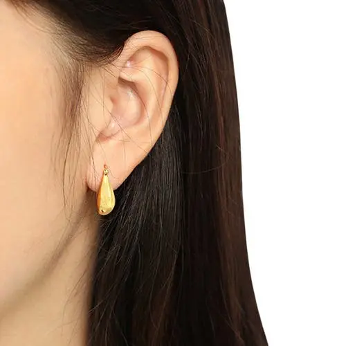 ALLUREZ Gold Vermeil Sculptural Hoop Earrings