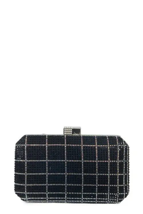 LAUREN LORRAINE Gemini Clutch - Black
