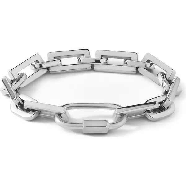 ORA ANA Bailey Lock Bracelet - Silver