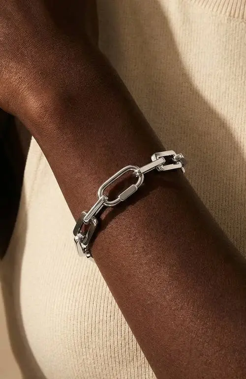 ORA ANA Bailey Lock Bracelet - Silver