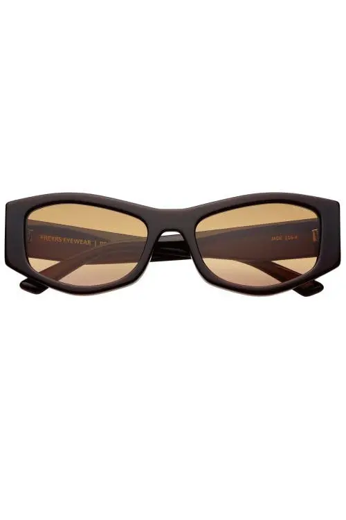 FREYRS EYEWEAR Cat Eye Sunglasses - Chocolate
