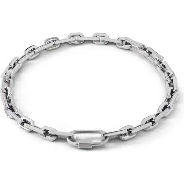 ORA ANA Bobbi Lock Necklace - Silver