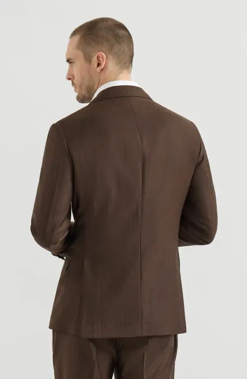 Brunello Cucinelli Uconstructed Blazer - Brown