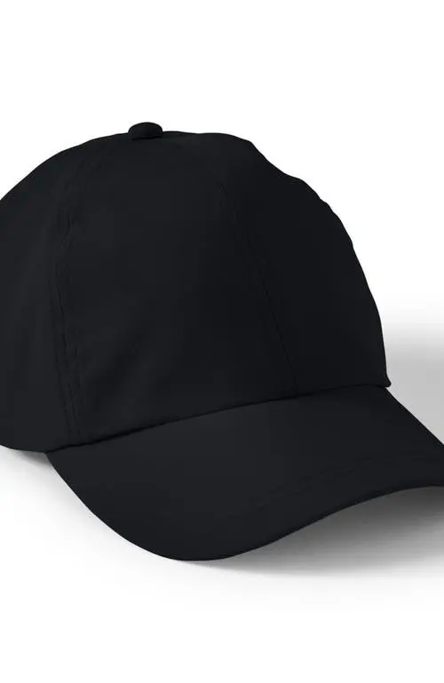 LANDS' END Upf 50 Performance Baseball Cap - Black